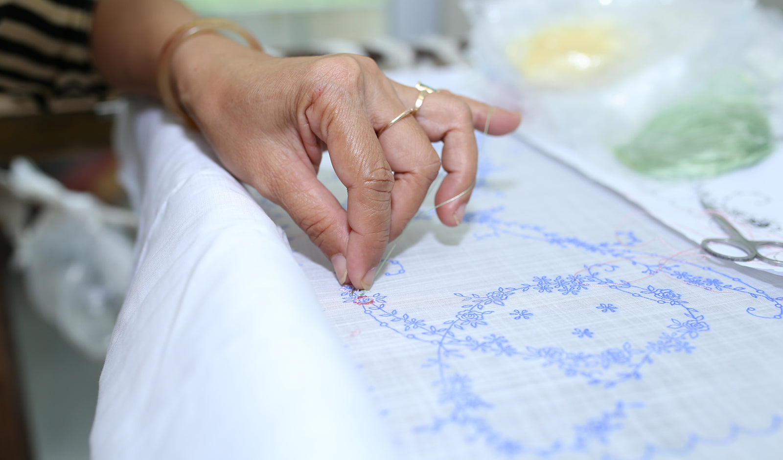 Vietnamese handcopical handkerchief